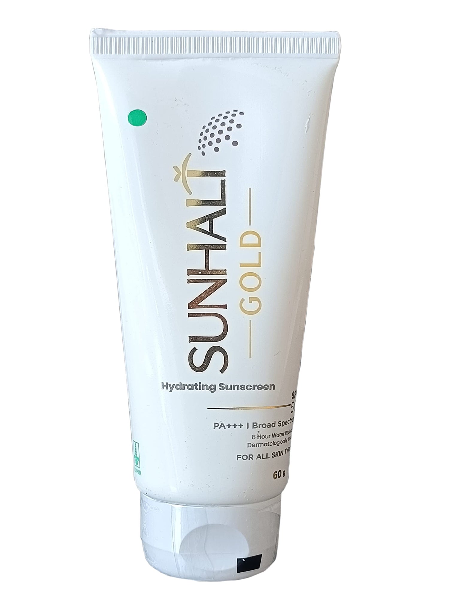 Sunhalt gold hydrating sunscreen spf 50 PA+++ (60gm) – Skinluv.in