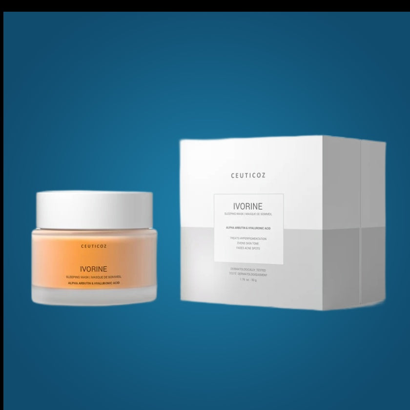 Ivorine Skin Brightening Sleeping Mask (50gm) – Skinluv.in
